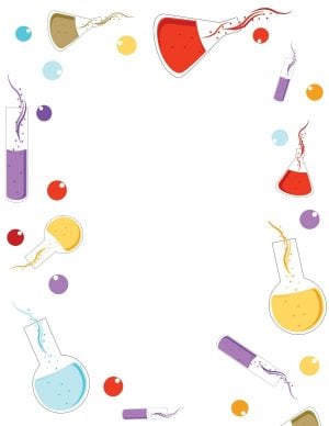 Chemistry Page Borders