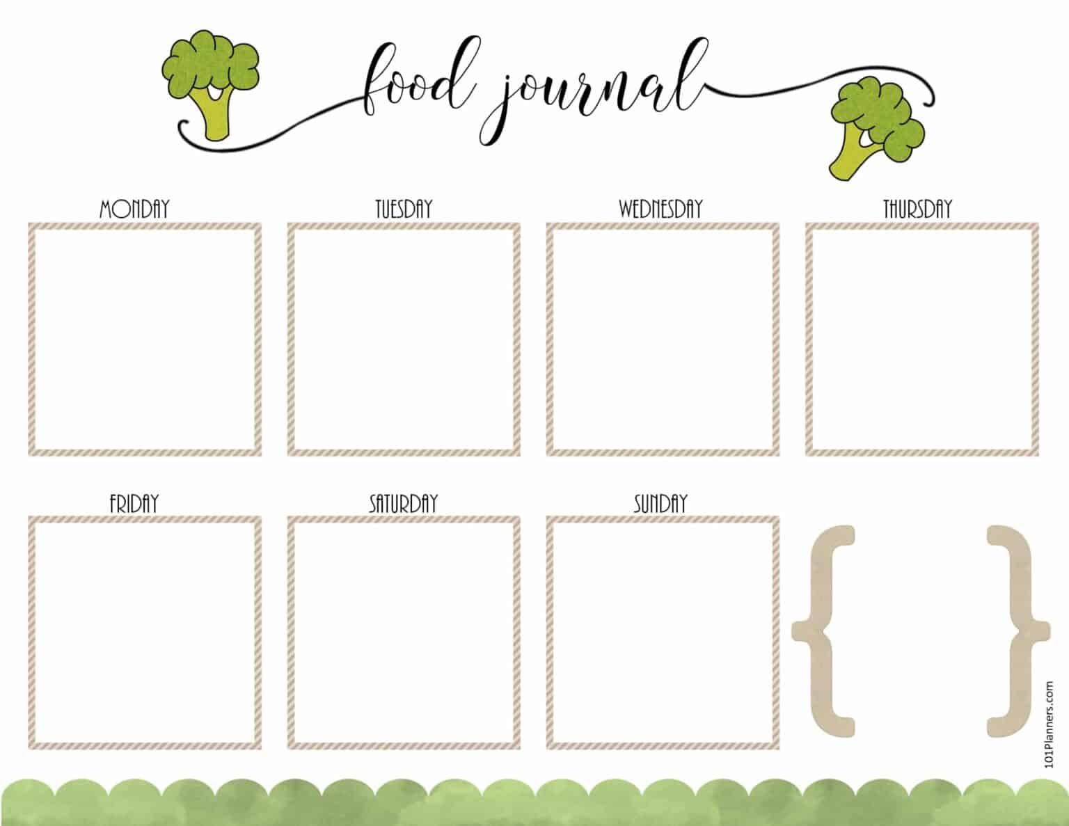 Free Fitness Journal Template | Customize Online & Print