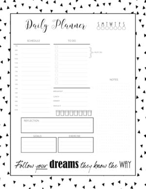 Free Daily Schedule Template | Word, Excel, Online Designer