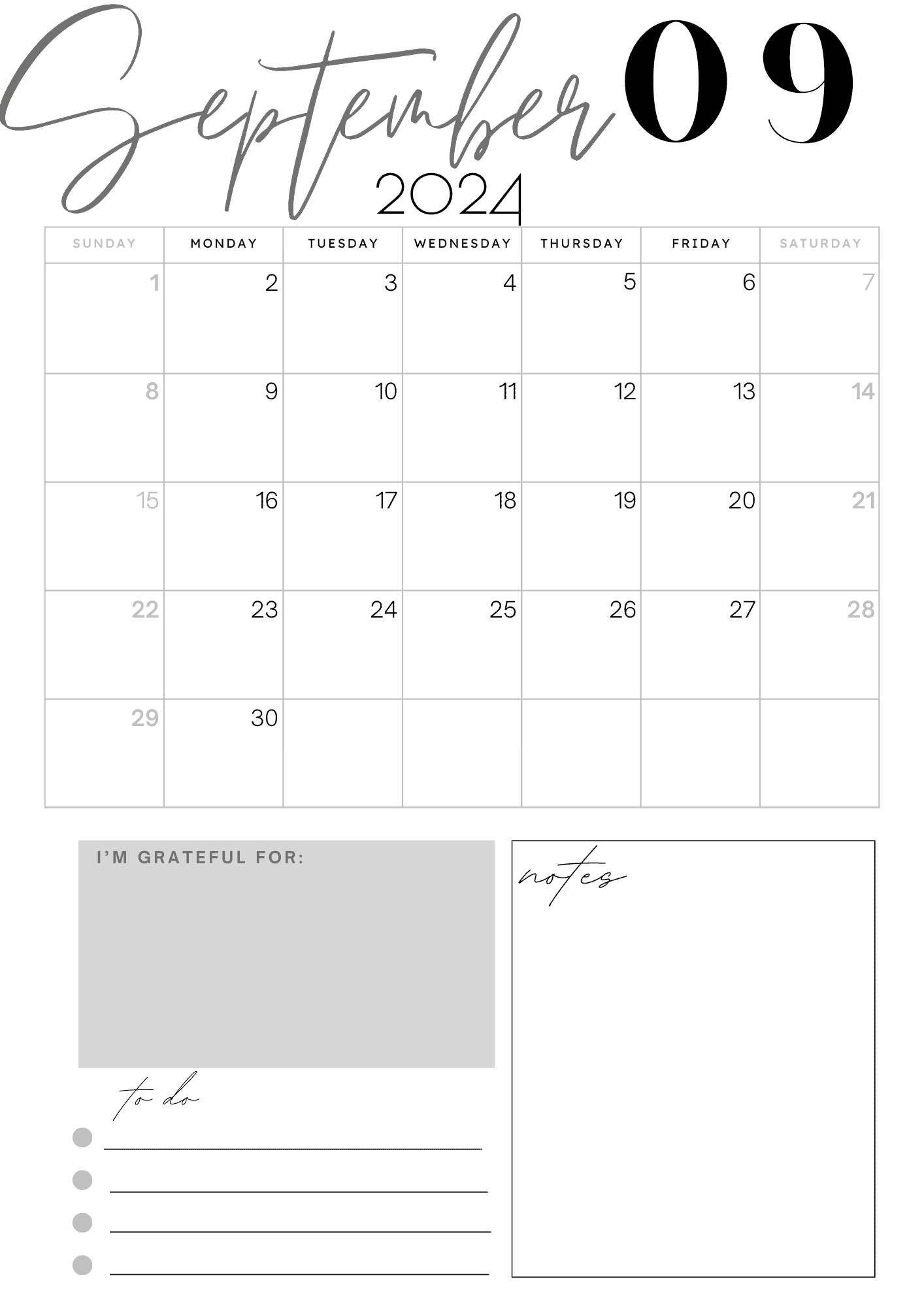 September 2022 Calendars For Word Excel Pdf Q3 Quarterly Calendar 2022