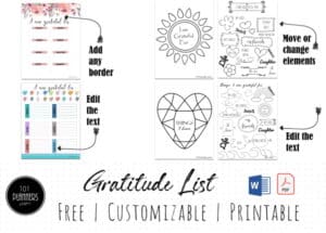 Free Printable Gratitude Journal | Instant Download!
