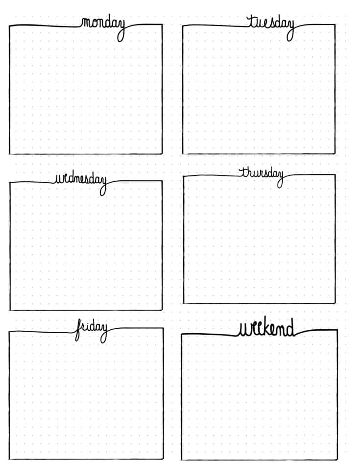 FREE Printable and Customizable Calendar Journal