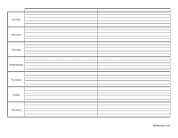 Free Printable Week Calendars | Customize Online & Print at Home