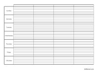 Free Printable Week Calendars | Customize Online & Print at Home