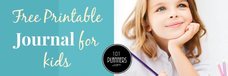 FREE Printable Journal for Kids | Many Templates are Available