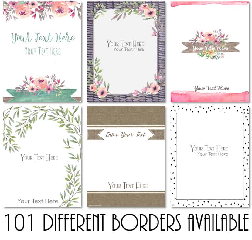 FREE Cover Page Template | Instant Download | Many Formats