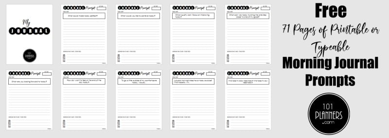 71 Morning Journal Prompts