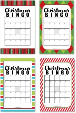 FREE Christmas Bingo Printable
