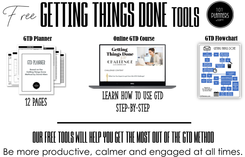 Getting Things Done (GTD) Step-by-Step | Free GTD Planner