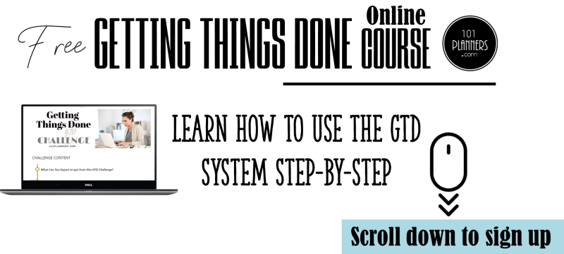 Getting Things Done (GTD) Step-by-Step | Free GTD Planner