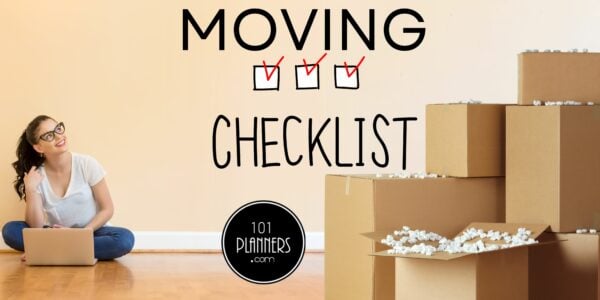 FREE Comprehensive Moving Checklist Printable