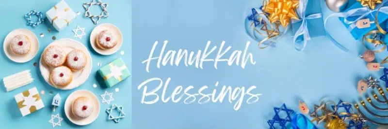 Printable Hanukkah Blessings & Hanukkah Prayer First Night