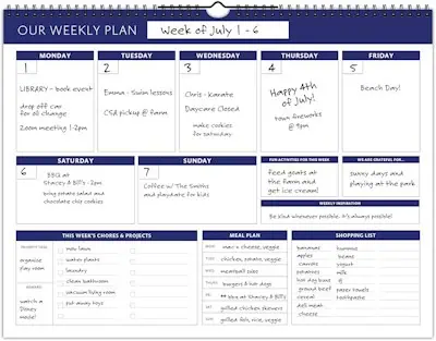 Free Printable Week Calendars | Customize Online & Print at Home