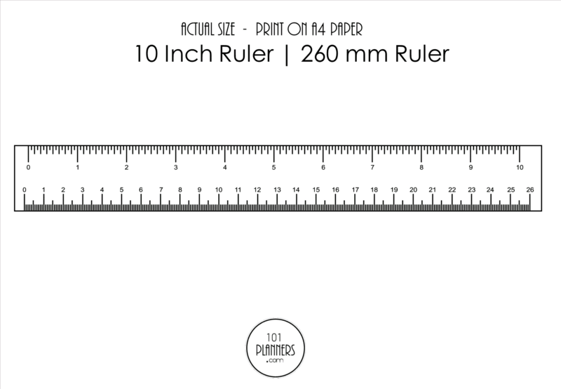 Printable Ruler | Online Ruler