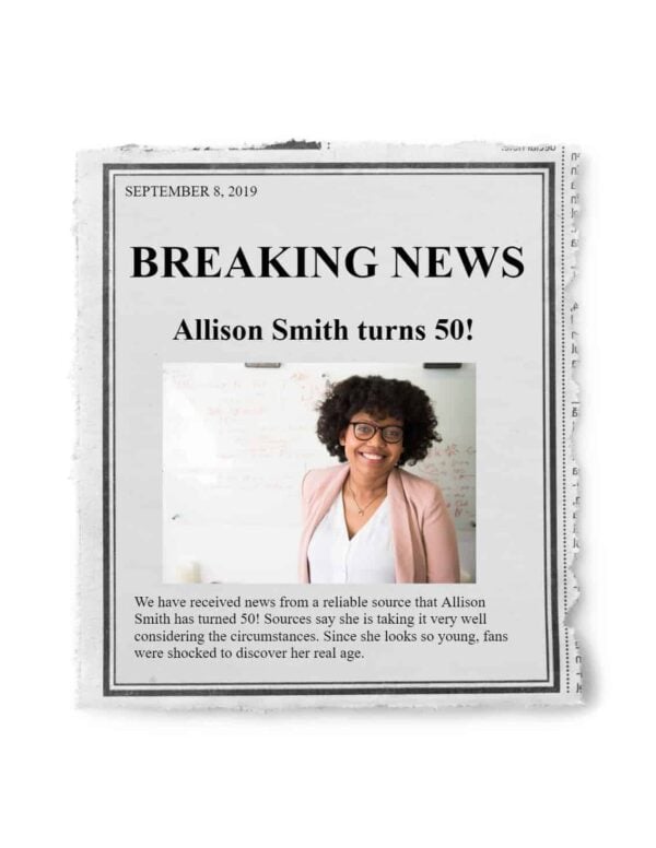 FREE Fake News Generator | Newspaper Generator with Photo