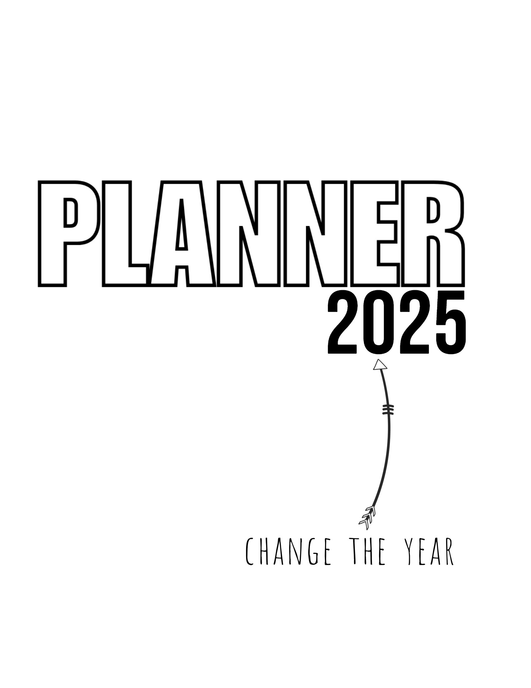 FREE Planner Cover Templates | Instant Download | Customizable